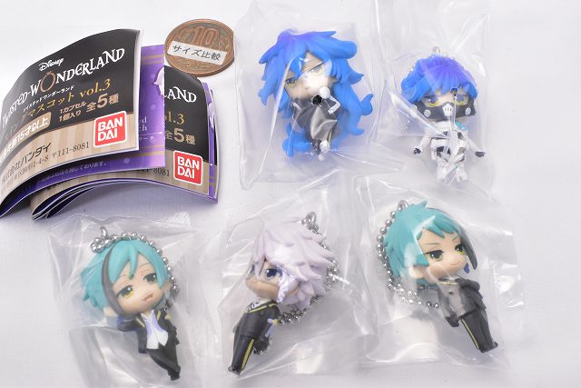 Disney Twisted Wonderland Swing Mascot vol.3 [All 5 type set(Full Comp – toysantajp