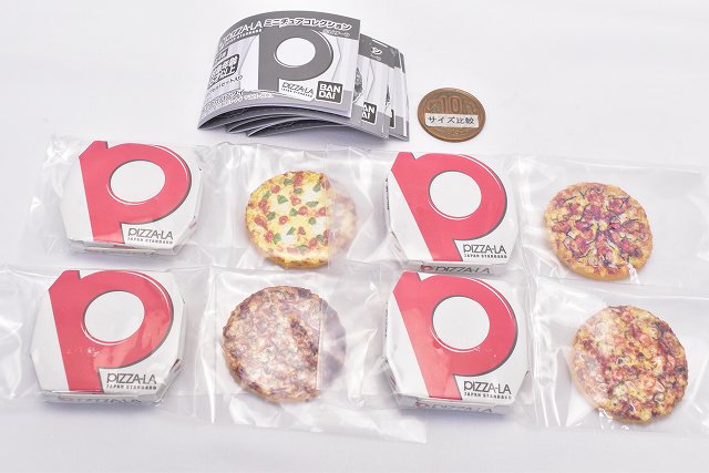 PIZZA-LA Miniature Collection [All 4 type set (Full Complete)] – toysantajp