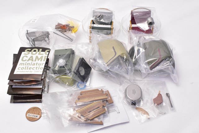 Solo Camp Miniature Collection produced by CAMP HACK [All 8 type set ( – toysantajp