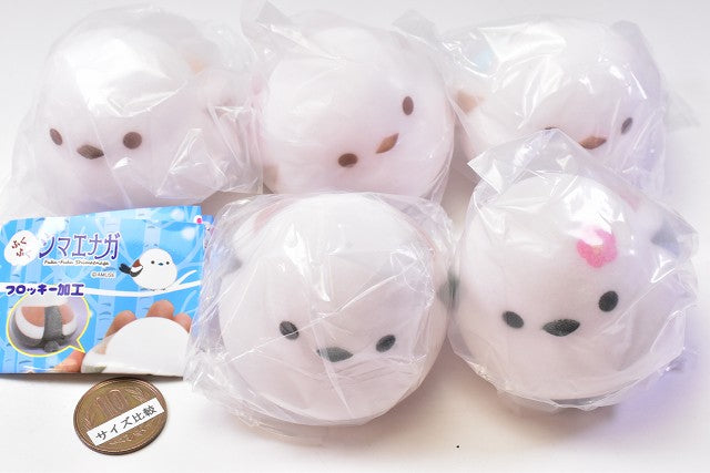 Fuku Fuku Shimaenaga Howahowa Flocky Sofubi Part.2 [All 5 type set (Fu – toysantajp