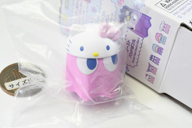 Pac-Man x Sanrio Characters Chibi Collect Figure Vol.2 [1.Ghost Hello ...