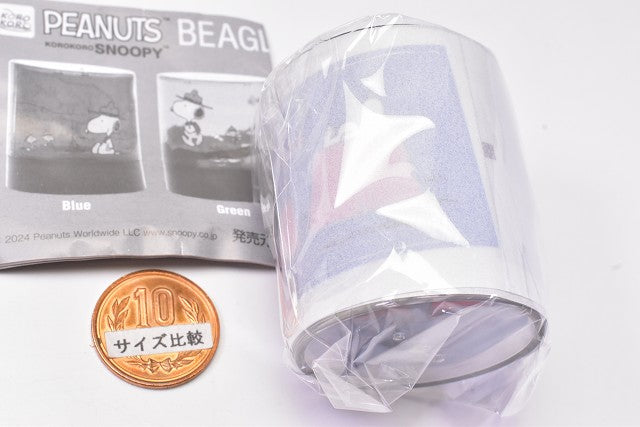 SNOOPY Beagle Scout Stained Glass Light [3.Gray Blue] – toysantajp