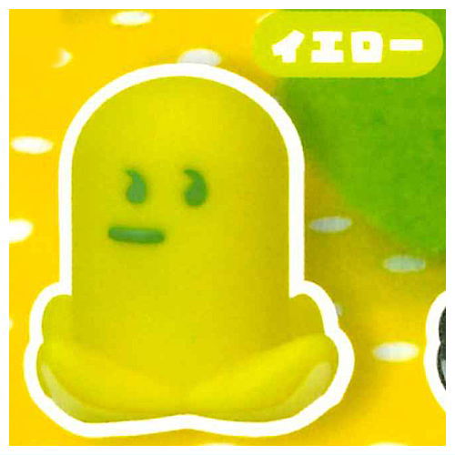 Konzai Tako-san wiener sofubi figure [2.Yellow] – toysantajp