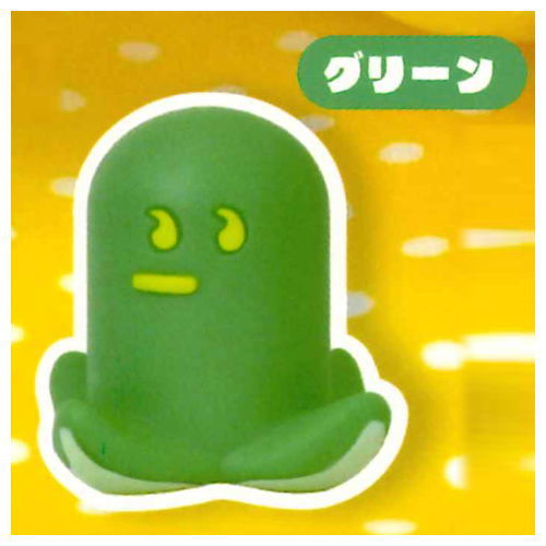 Konzai Tako-san wiener sofubi figure [4.Green] – toysantajp