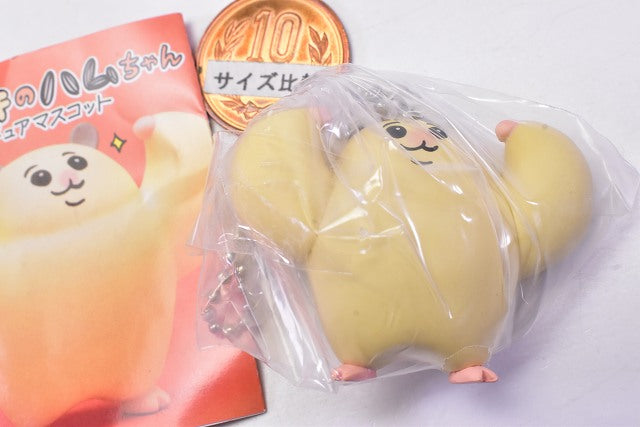 Mukimukino Ham-chan figure mascot [2.Mukimuki pose A] – toysantajp