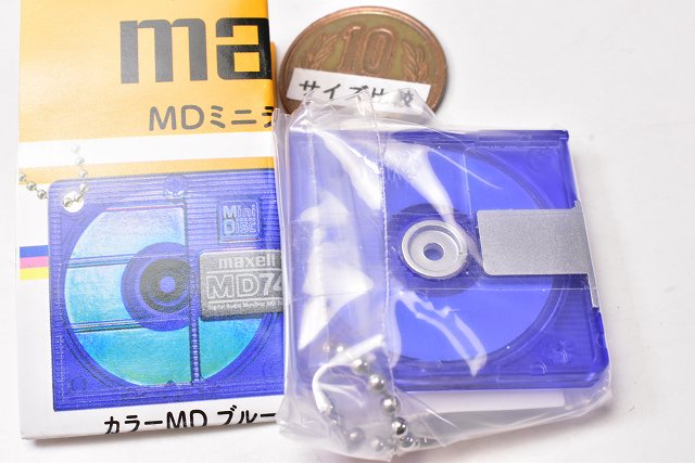 Maxell MD Miniature Charm [1.Color MD Blue] – toysantajp