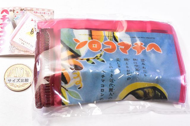 Hechima cologne Retro Mini Clear Pouch [6.Akinizohaeru utsukushisa ...