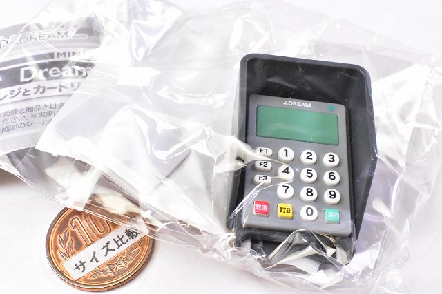 Cashier and card reader mascot Part.2 [4.Card reader A + card] – toysantajp