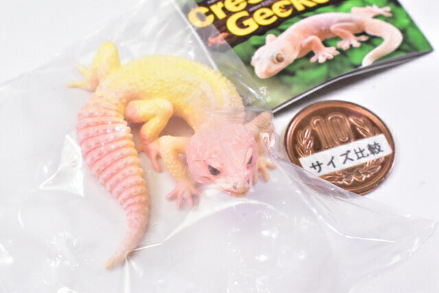Capsule Q Gecko Figure Collection Ver.2 crested gecko [4.Leopard gecko ...