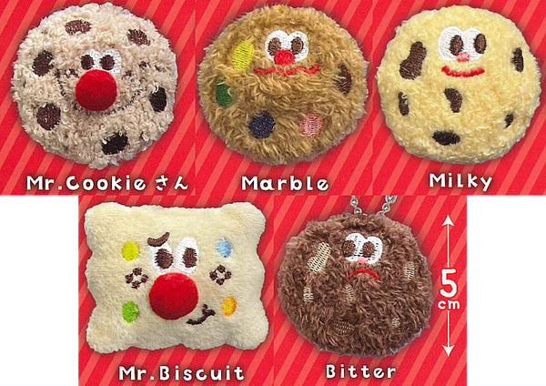 Mr. Cookie Keychain [All 5 type set (Full Complete)] – toysantajp