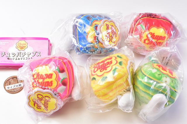 Chupa Chups Plush Mascot [All 5 type set(Full Complete)] – toysantajp