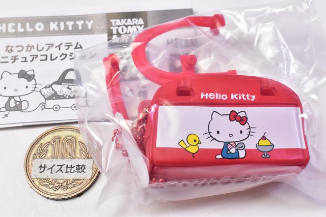 Hello Kitty Nostalgic Item Miniature Collection [4.Boston bag] – toysantajp