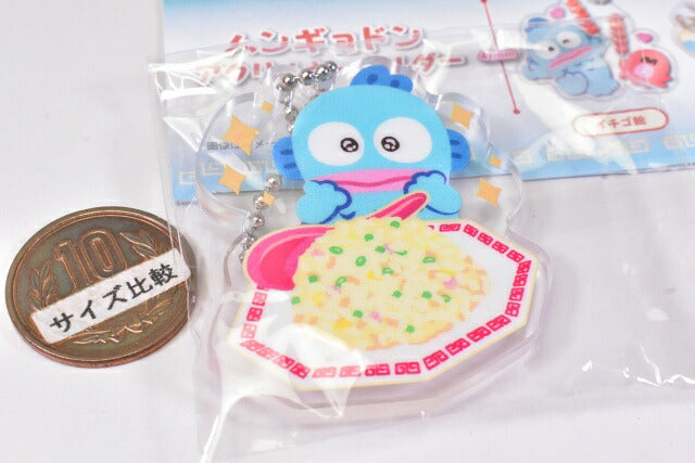 Sanrio Hangyodon Acrylic Keychain [3.Fried rice] – toysantajp