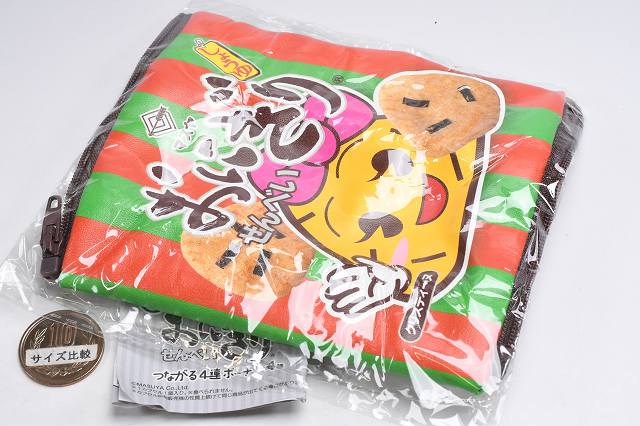 Masuya onigirisenbei tsunagaru 4ren pouch [4.Christine] – toysantajp