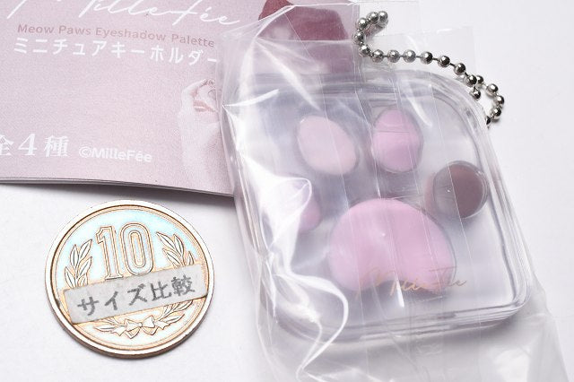 MilleFee Meow Paws Eyeshadow Palette miniature keychain [4.Omowaseburi ...