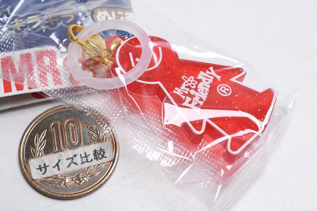 MR.FRIENDLY Kirakira Mejirushi Accessory [1.Red] – toysantajp