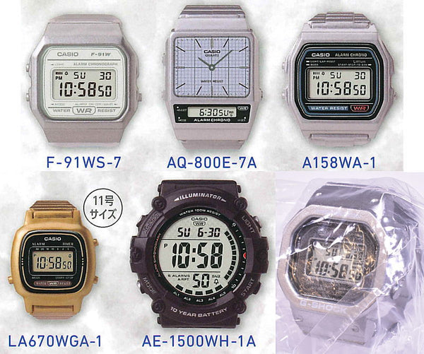 CASIO Watch Ring Collection 3rd Edition [All 6 type set(Full Complete ...