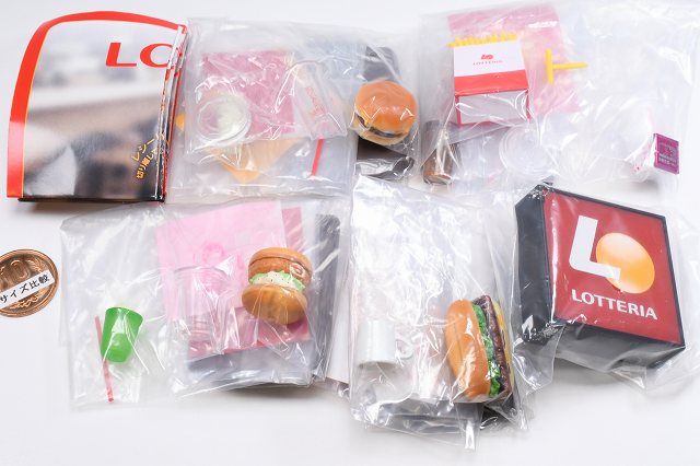 Lotteria Miniature Collection [All 5 type set(Full Complete)] – toysantajp
