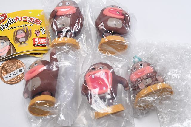Shaky! Sakuyama Chocojiro bubble head doll [All 5 type set(Full Comple ...
