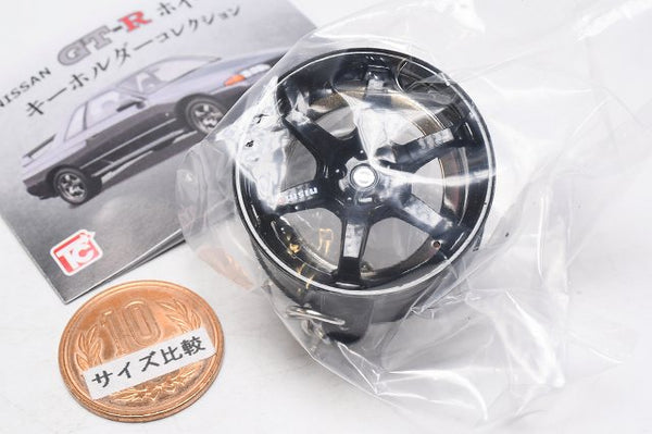 NISSAN GT-R Wheel Keychain collection [5.R35 nisimo] – toysantajp