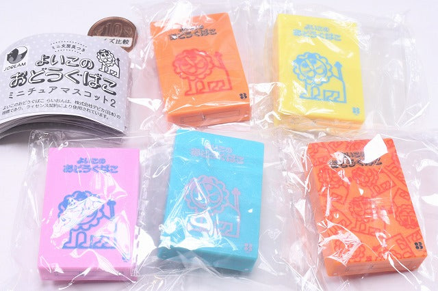 Yoikono Odogubako Miniature mascot Part.2 [All 5 type set(Full Complet ...