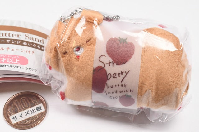 Bear Butter Sand stuffed toy [5.Strawberry] – toysantajp