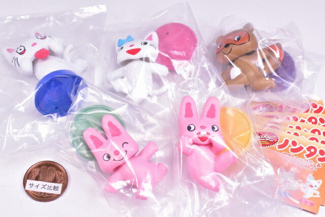 Shaky! Nontan Bubble Head Doll Otomodachifuetayo! [All 5 type set(Full ...