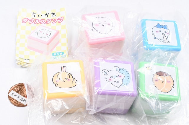 Chiikawa Double Stamp [All 5 type set (Full Complete)] – toysantajp