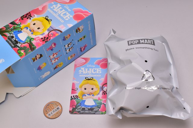 POPMART DISNEY Alice in Wonderland Series [3.Alice With Flower ...