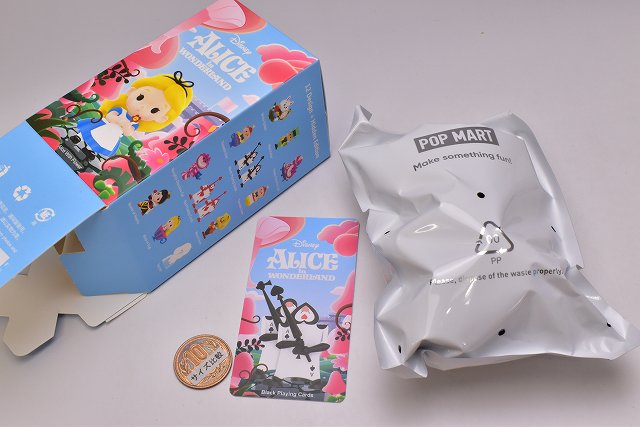 POPMART DISNEY Alice in Wonderland Series [12.Black Playing Cards ...