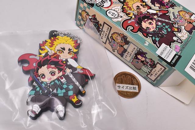 Rubber Mascot Buddy Colle Kimetsu no Yaiba vol.4 [1.Tanjiro Kamado & K ...