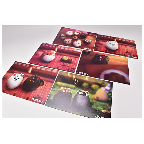 DODOWO Fat DODO Series [BOX privilege postcard (6 pieces)] – toysantajp