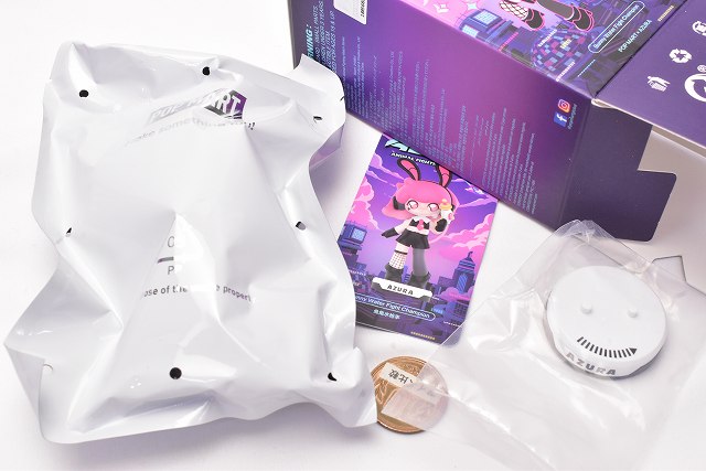 POPMART AZURA Animal Fighting Match Series [6.Bunny Water Fight Champi ...