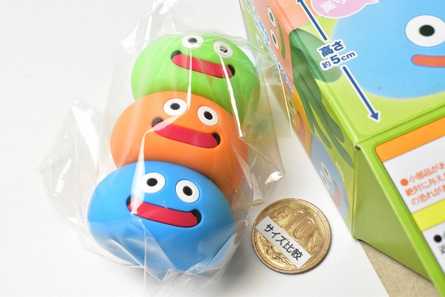 Dragon Quest 3D Silicon Monster Keychain [6.Slime stack] – toysantajp