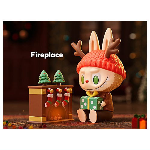 POPMART LABUBU The Monsters Let's Christmas Series [1.Fireplace ...