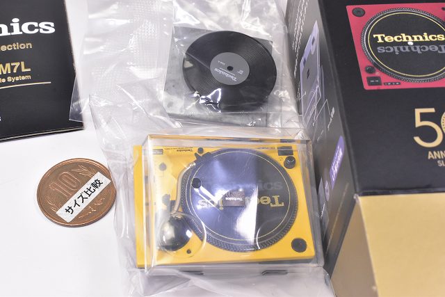 Technics Miniature Collection SL-1200M7L (BOX) [6.YELLOW] – toysantajp