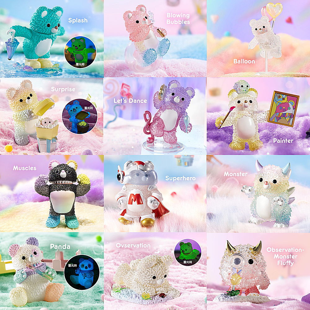 POPMART INSTINCTOY Muckey Play Time series [Normal 12 type set(secret ...