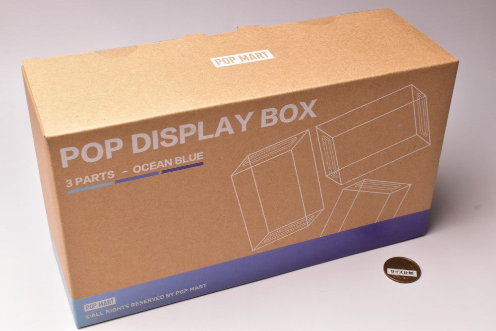 [Ocean Blue] POPMART POP Single acrylic display box 3 pieces – toysantajp