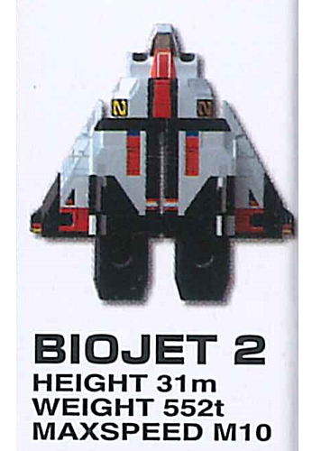 Super Mini-Pla Denshi Gattai Bio-Robo [2.Biojet No. 2] – toysantajp