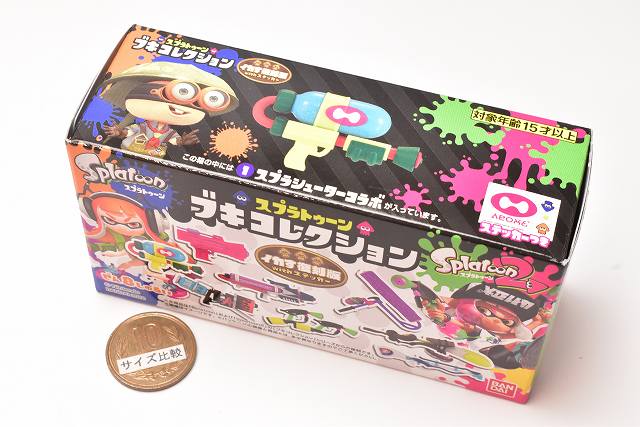 Splatoon Buki Collection Ikasu reprint with sticker [1.Tentatek Splatt ...