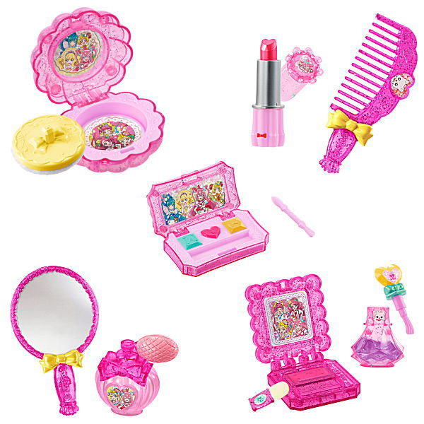 PreCure All Stars PreCure Makeup Set [All 5 type set (Full Complete ...
