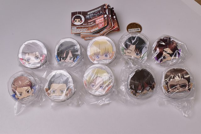 Attack on Titan Hamuhamu clip [All 10 type set(Full Complete)] – toysantajp
