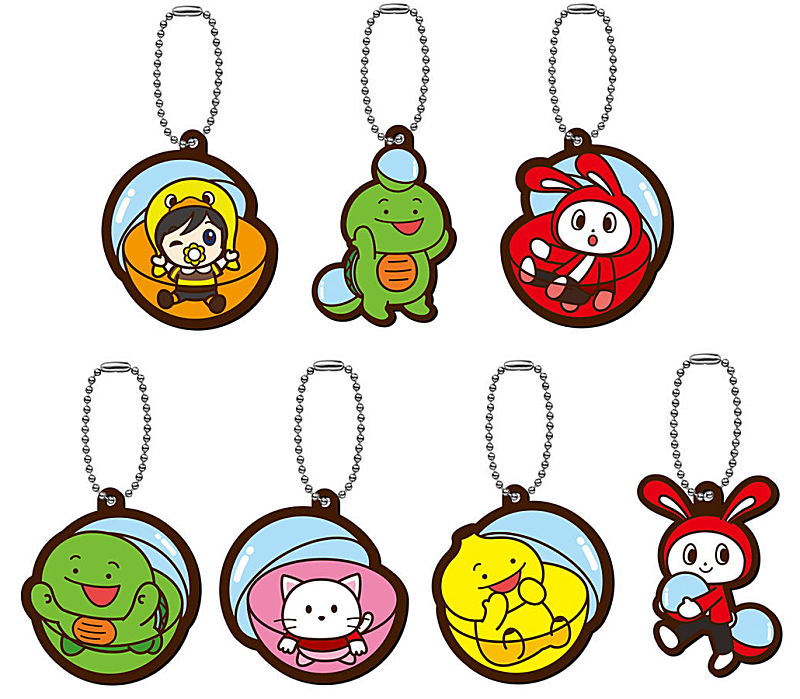 Maizen Sisters Capsule rubber mascot [All 7 type set(Full Complete ...
