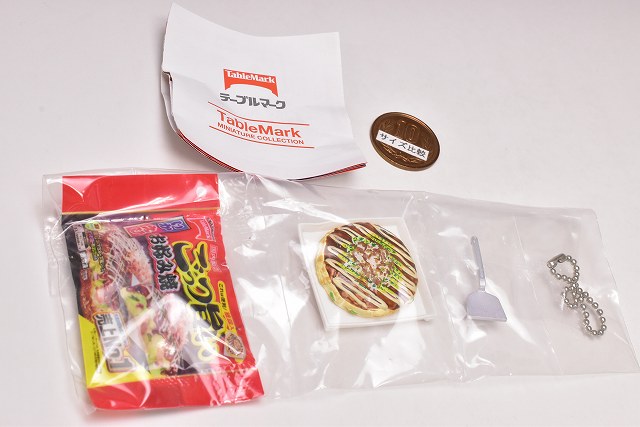 TableMark Miniature Collection CAPSULE [2.Gottsuumai Okonomiyaki ...