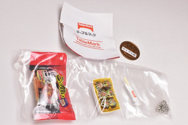 TableMark Miniature Collection CAPSULE [3.Gottsuumai Ootsubutakoyaki ...