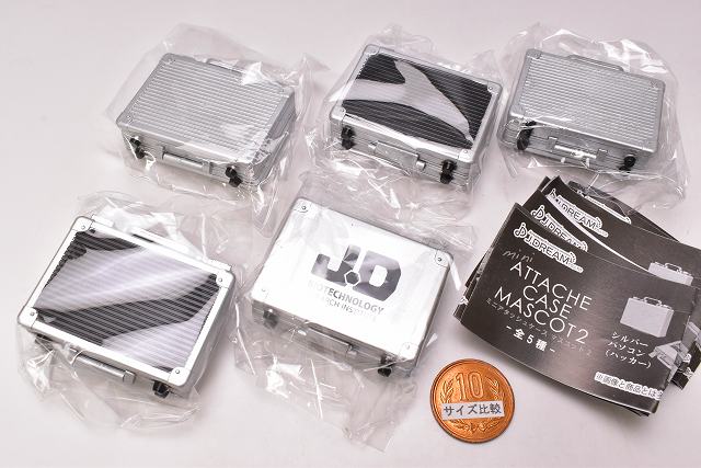 mini attache case mascot Part.2 [All 5 type set(Full Complete ...