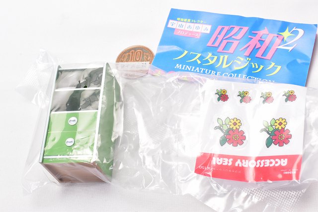Showa Nostalgic Miniature Collection Part.2 [1.Color rack Green ...
