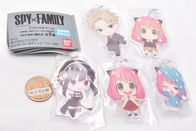 SPY x FAMILY acrylic charm [All 5 type set(Full Complete)] – toysantajp