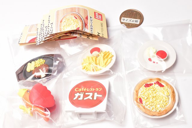 Cafe Restaurant Gusto Miniature Mascot [All 6 type set(Full Complete ...