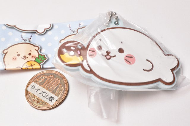 Sirotan & Rakkoinu Capsule Rubber Mascot [4.Sirotan (Donuts)] – toysantajp